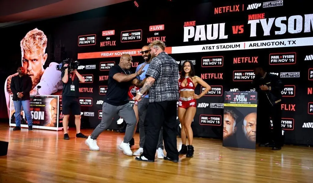 Boxe. Bousculades, provocations… Mike Tyson et Jake Paul font le show ...