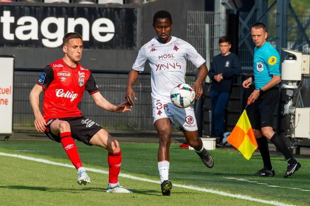 VIDÉO. Le coup-franc magistral d’Ablie Jallow qui sauve un point pour le FC Metz - Golfe de ...