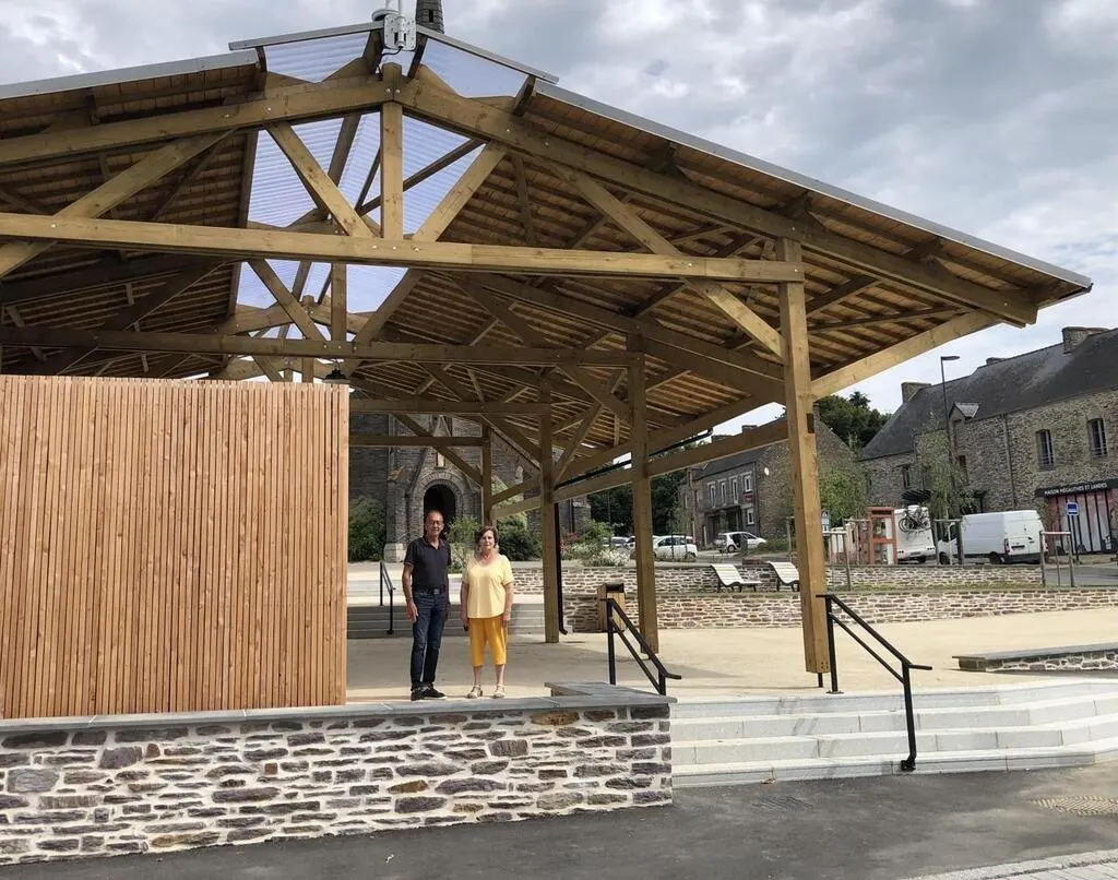La nouvelle halle ouverte de 200 m² à Saint-Just va être inaugurée ...