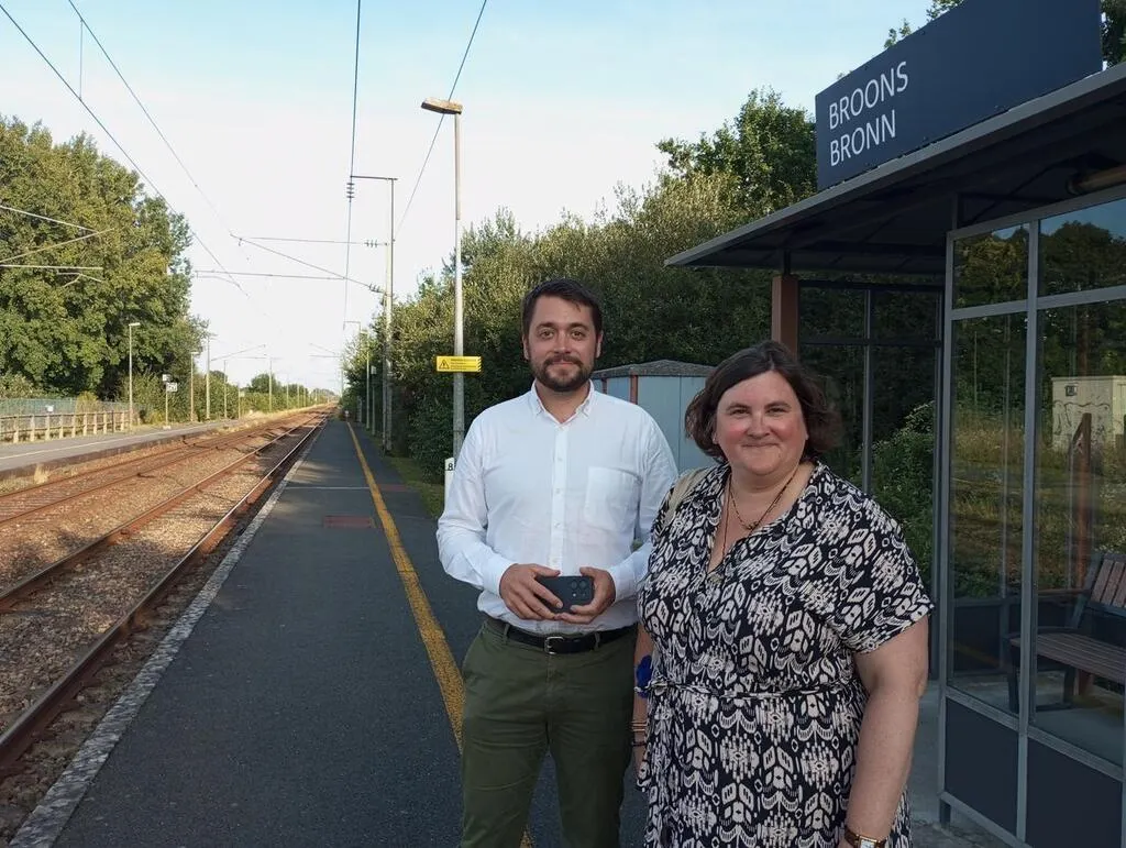 En gare de Broons, dans les Côtes-d’Armor, davantage de trains pour se ...