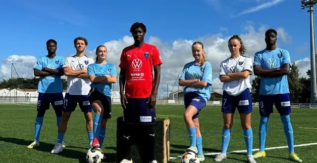 Les nouveaux maillots des Sables Vendée Football dévoilés . Sport - Les Sables d'Olonne.maville.com