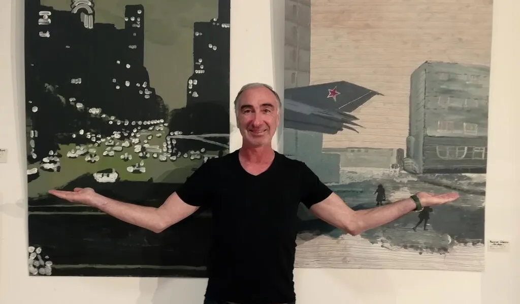 L’artiste Thierry Emile Cerles expose ses peintures à la galerie Cerise ...