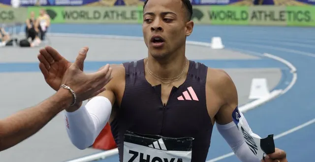 Athlétisme. Sasha Zhoya s’offre le champion olympique Grant Holloway ...
