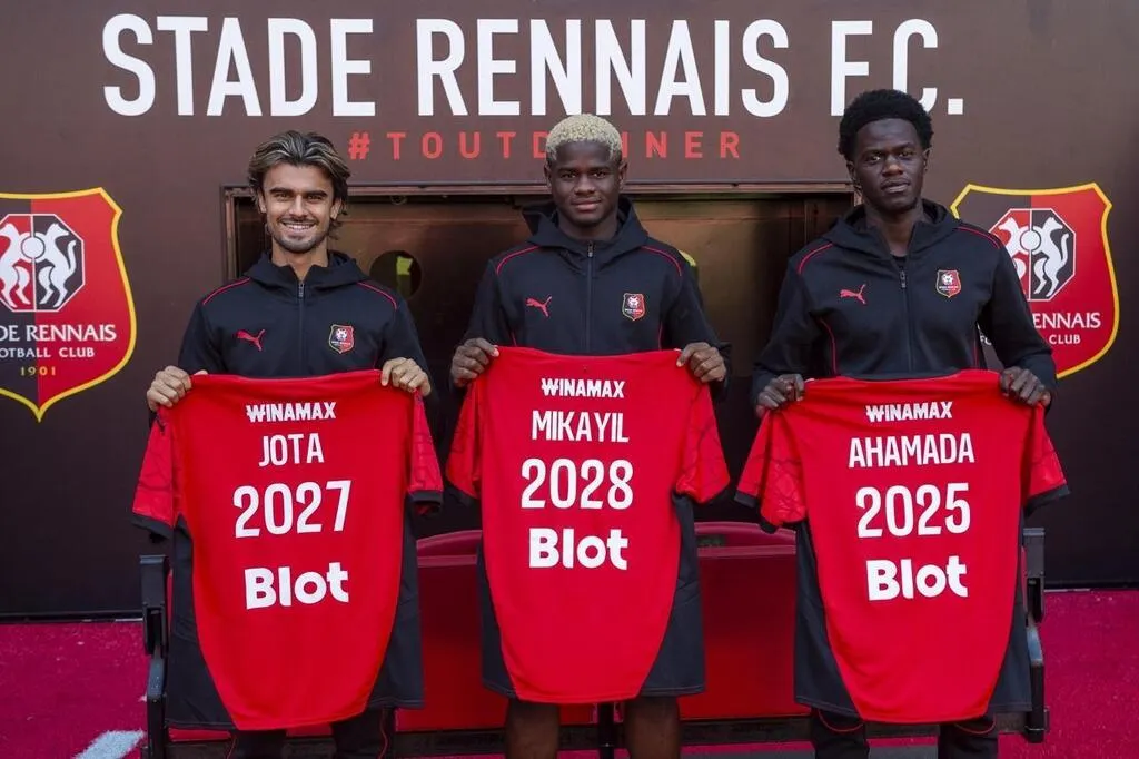 Stade Rennais. Les premiers mots de Jota, Naouirou Ahamada et Mikayil ...