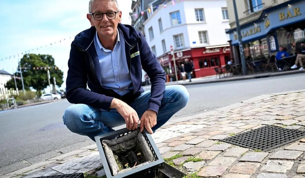 Sébastien Vrac a inventé le cendrier chevelu pour caniveaux - Brest ...