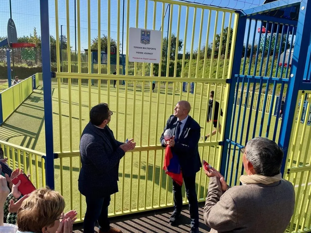 Pierre Journot donne son nom au City stade de Marigny-le-Lozon . Sport ...