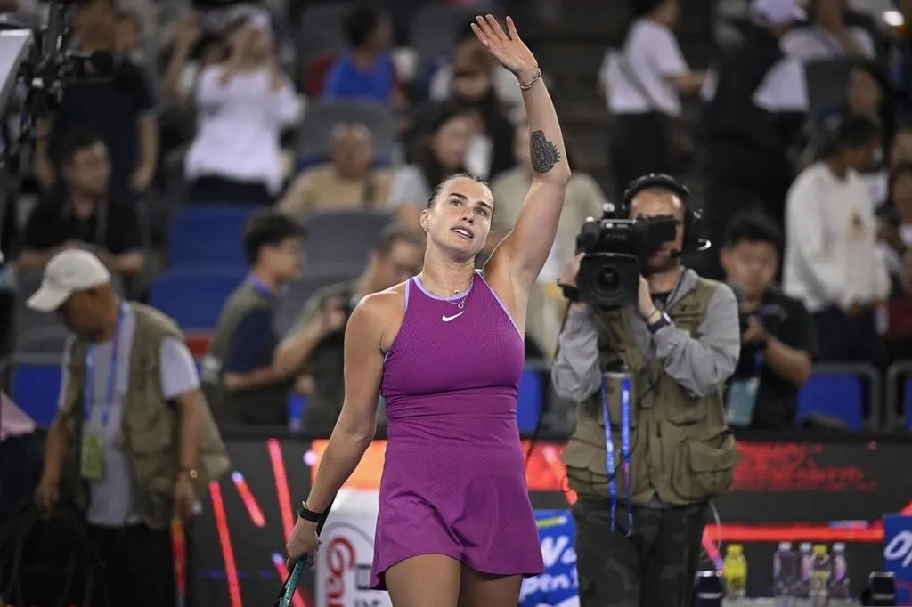 Tennis. WTA 1000 de Wuhan : Aryna Sabalenka en finale après avoir ...