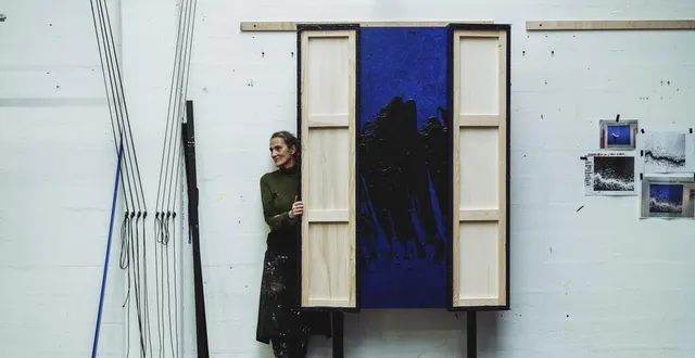 La peintre Fabienne Verdier revisite le retable - Saint-Lô.maville.com