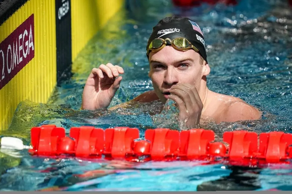 Natation. De retour à Shangaï, Léon Marchand signe le meilleur temps ...