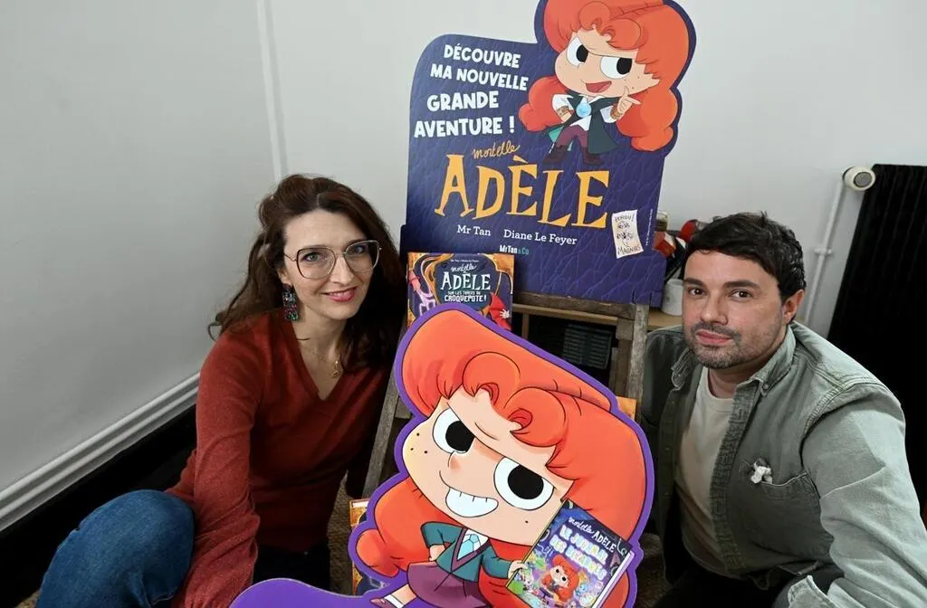 RENCONTRE. Qui se cache derrière la série à succès Mortelle Adèle ? - Toulon.maville.com