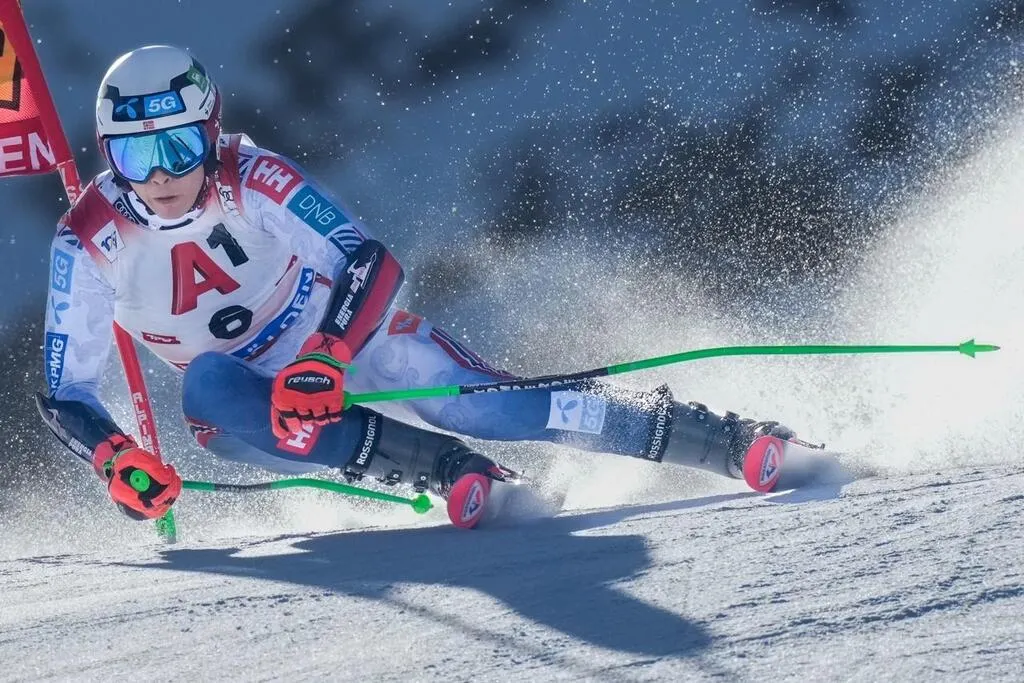 Ski alpin. Triplé norvégien, Alexander Steen Olsen remporte le premier ...