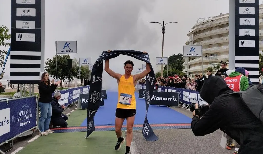 Semi-marathon de la Côte d’Amour. Robin Lemercier et Inès Marie ...
