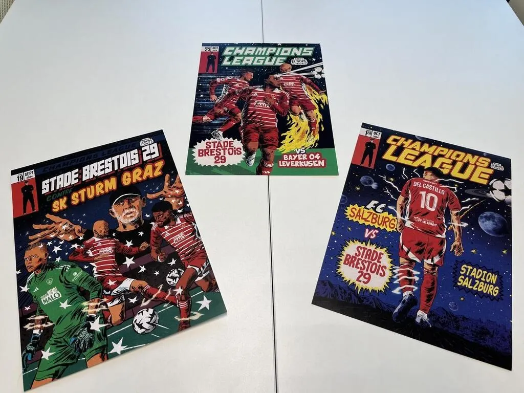 « Eric Roy en Professeur Xavier » : David Cren réalise des affiches à l ...