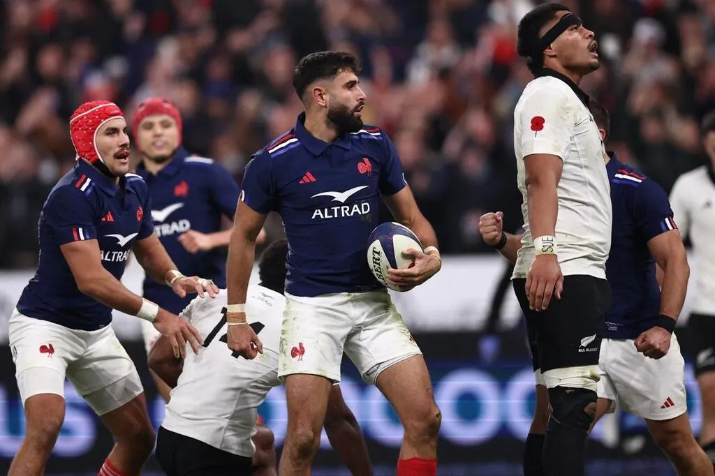 Tournée d’automne. France - All Blacks : qui est Romain Buros, marqueur ...