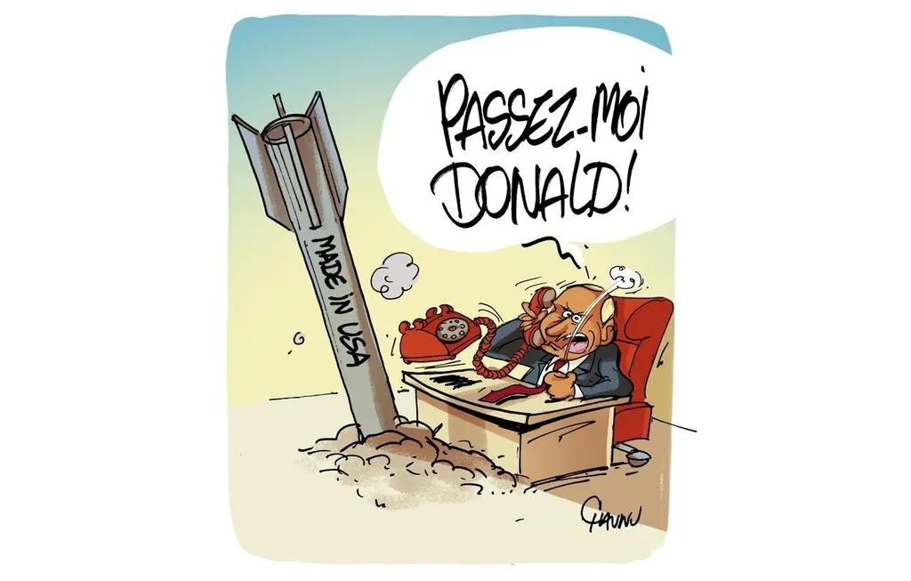 Le dessin de Chaunu : Poutine, l’Ukraine et Trump - Cagnes-sur-Mer ...
