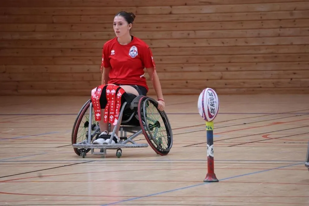 Handisport. Qui est Lisa Lartigue, la pionnière du para-rugby à XIII en ...