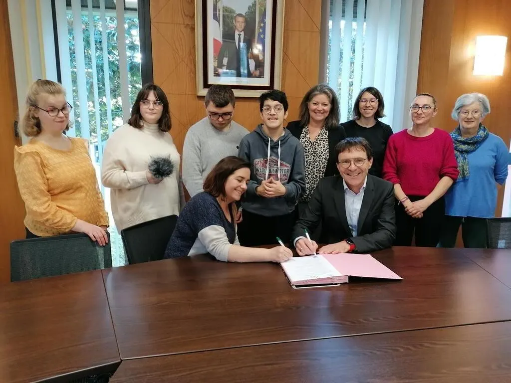Une convention signée entre la mairie de Chantepie et l’IME de l ...