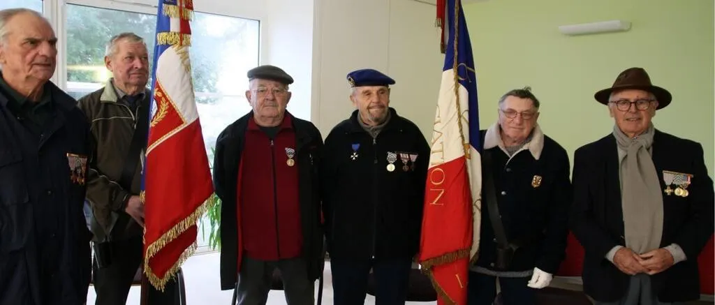 La Barre-de-Monts. Deux médaillés lors de la cérémonie du 5 décembre ...