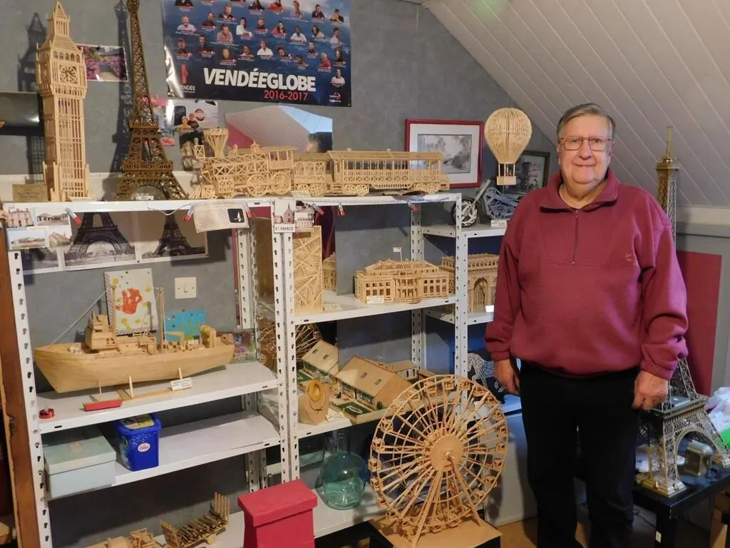 « Les copains m’appellent M. Pignon » : ce Sarthois a construit Notre ...