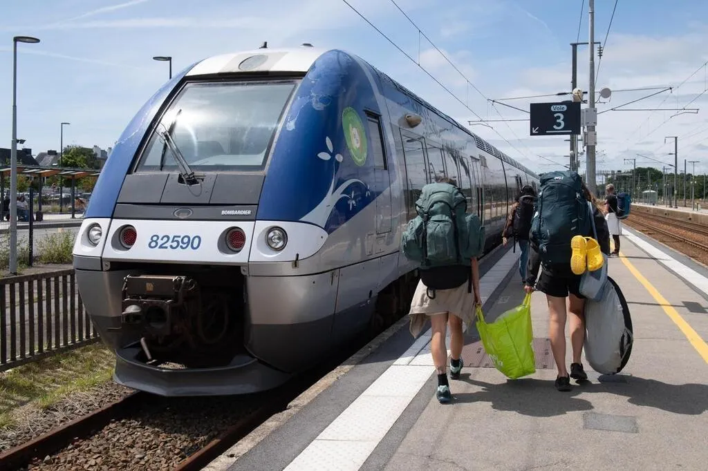 Fréquentation record pour le train en 2023, malgré la baisse de l’offre ...