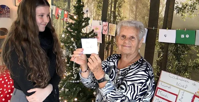 Pour l’Avent, ces résidents atteints d’Alzheimer reçoivent des ...