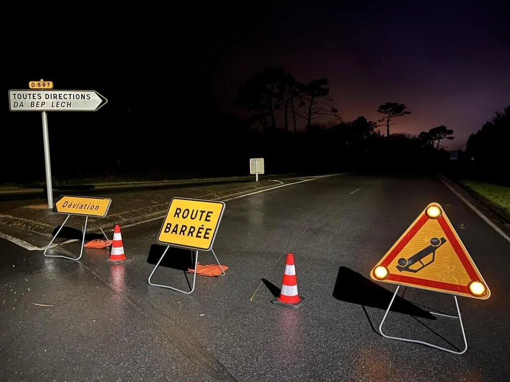 Collision entre une voiture et un car dans le Finistère : des moyens importants déployés - Brest ...