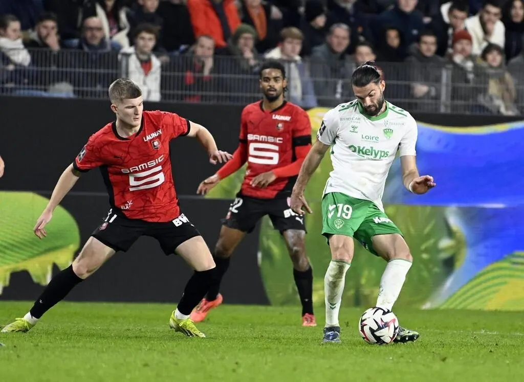 Ligue 1. On connaît la programmation du match Saint-Étienne - Stade ...