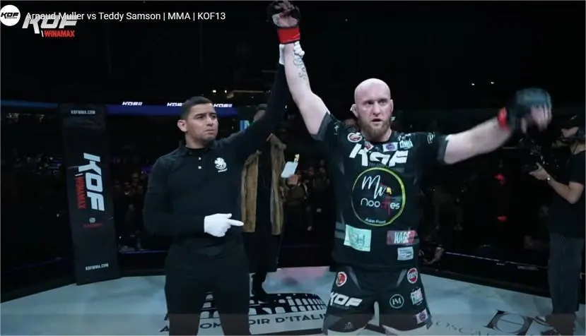 MMA. Hassan l’Animal a remporté sa première victoire en professionnel à ...