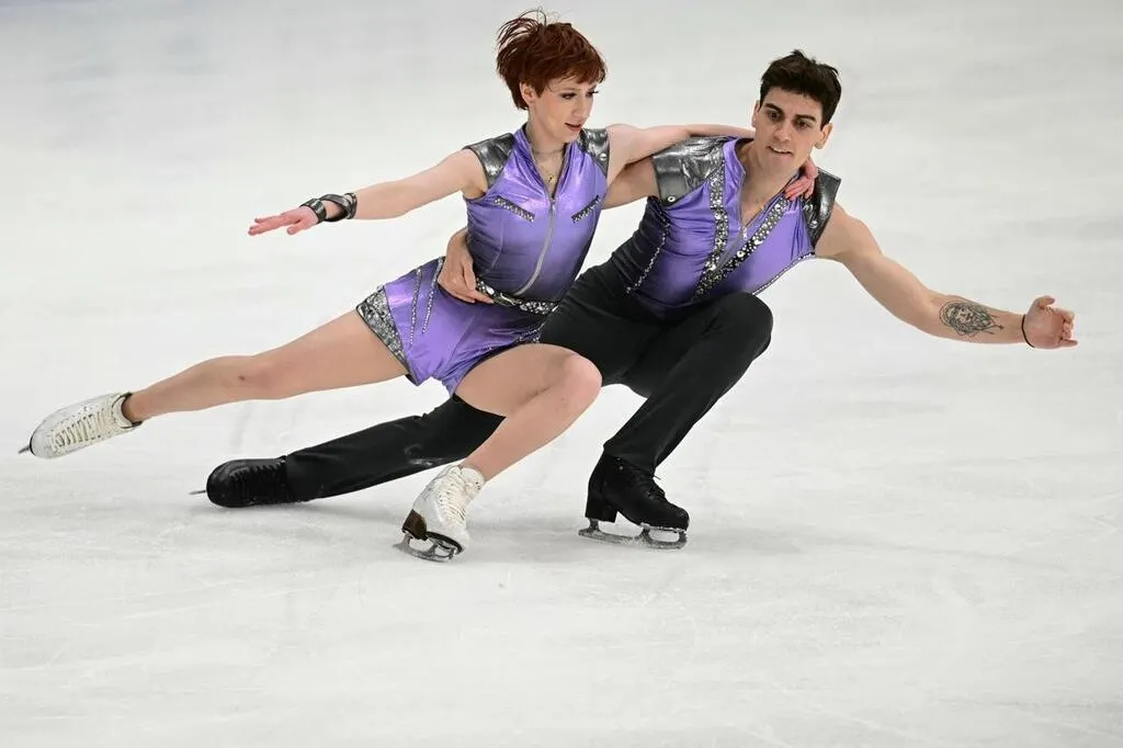 Patinage artistique. Le couple français Lopareva et Brissaud bien placé ...