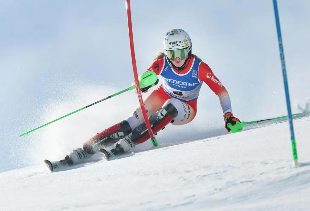 Mondiaux de ski alpin. La Suissesse Rast prend les commandes du slalom ...