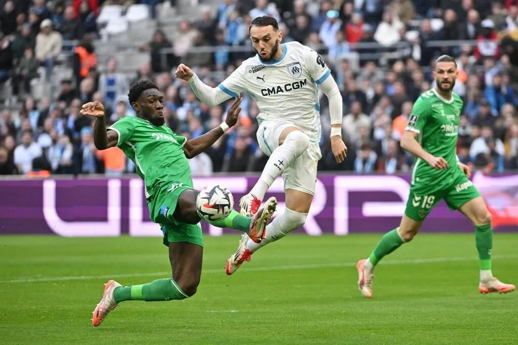 VIDÉO. OM - AS Saint-Étienne : Amine Gouiri ouvre son compteur avec ...