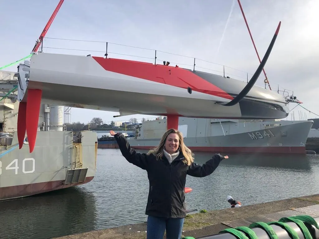 «J’ai hâte de découvrir ce bateau incroyable» : la navigatrice Élodie ...