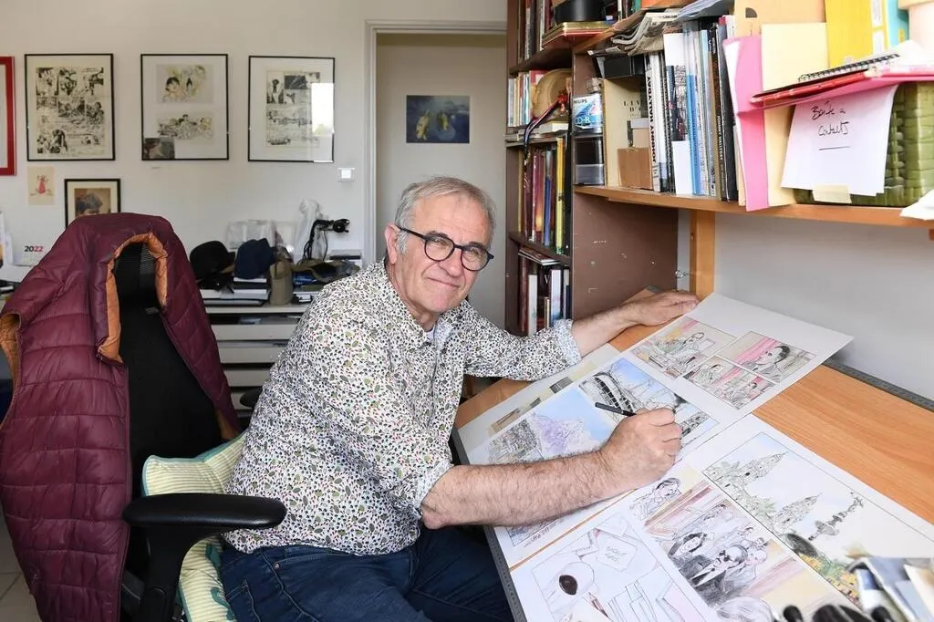 « Le dessin est un langage » : l’auteur de BD Nicolas Sauge invité d’un ...