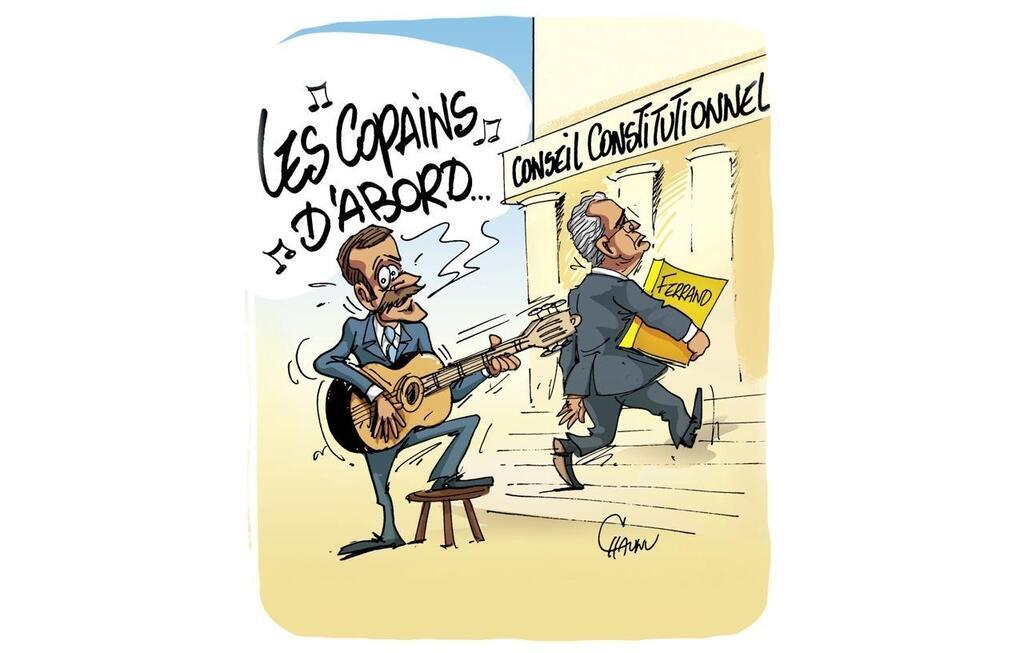 Le dessin de Chaunu : un macroniste à la tête du Conseil ... Le dessin de Chaunu : un macroniste à la tête du Conseil ...