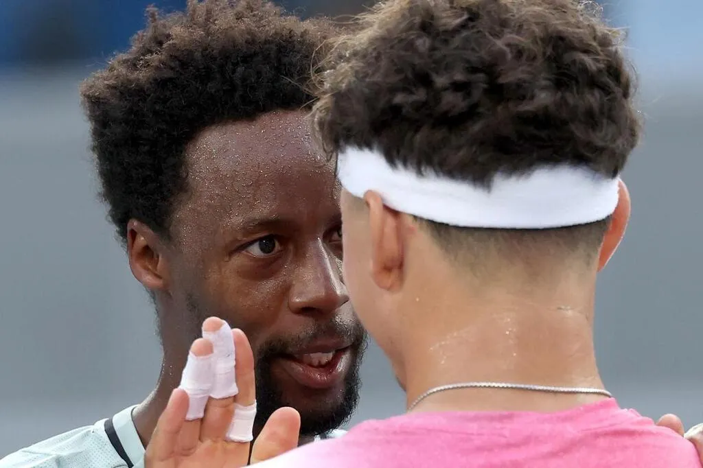 « C’était du beau tennis », sourit Gaël Monfils après son élimination du Masters 1000 - Roubaix ...