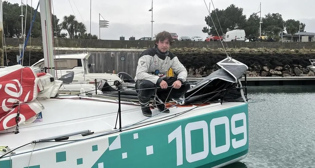 À 21 ans, le manchois Noa Geoffroy se prépare pour la mini-transat en solitaire . Sport ...