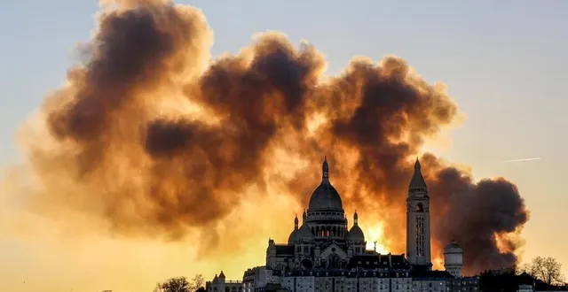 Un important incendie en cours dans le XVIIe arrondissement de Paris - Golfe de Saint Tropez ...