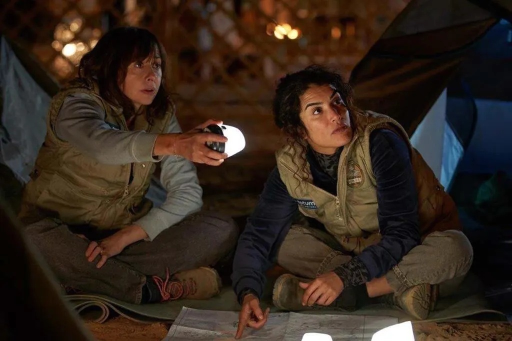 Sabrina Ouazani, Valérie Bonneton et Elsa Bennett au CGR de Saint-Saturnin le 20 avril - Le Mans ...