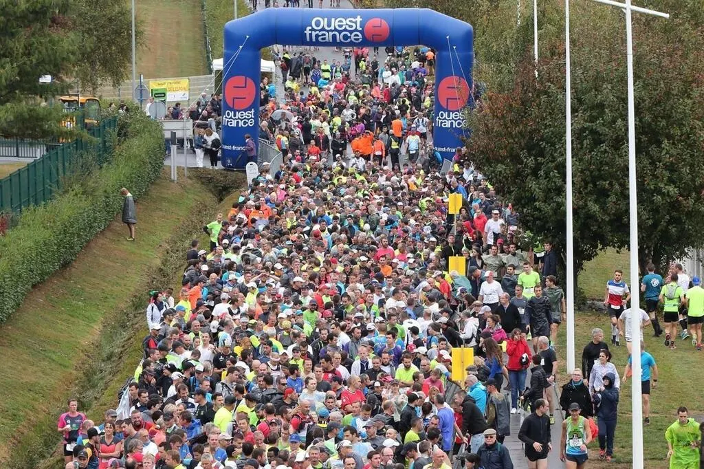 Avec ses 3 500 coureurs, le marathon Loudéac-Pontivy pulvérise son record de participation ...