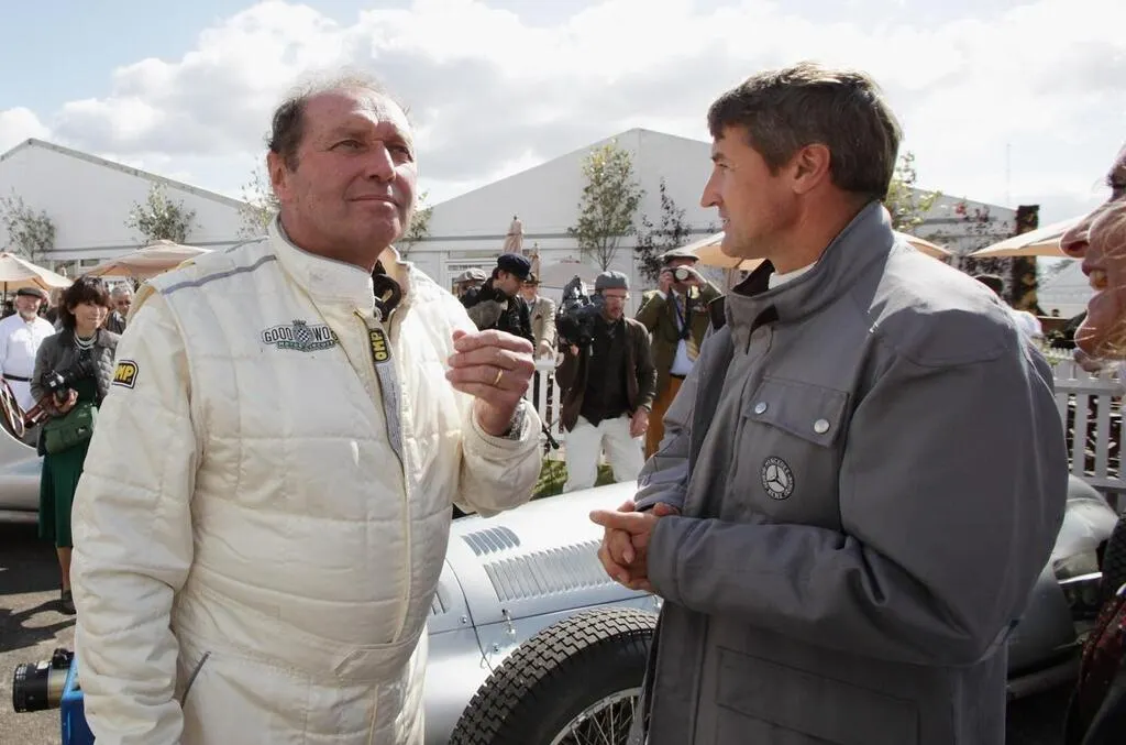Jochen Mass, ancien pilote de F1 et vainqueur des 24 Heures du Mans est ...