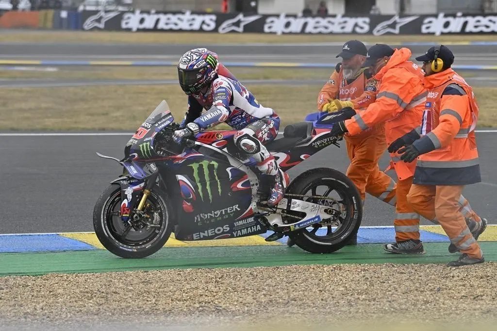 MotoGP. Fabio Quartararo sanctionné après sa chute lors du Grand Prix de France au Mans . Sport ...