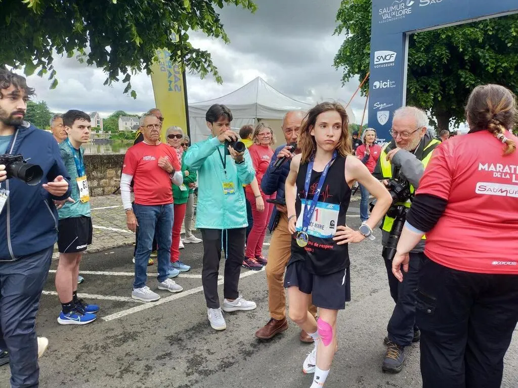 Marathon de Saumur. « Le marathon, c’est le Graal » : Inès-Marie ...