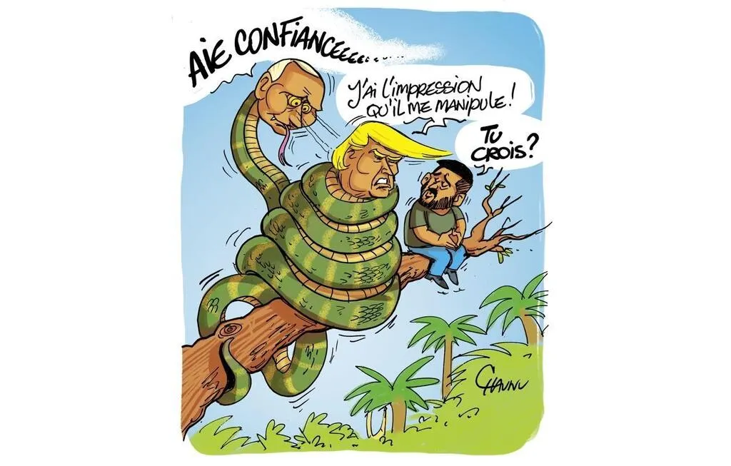 Le dessin de Chaunu : l’entretien entre Donald Trump et Vladimir ...