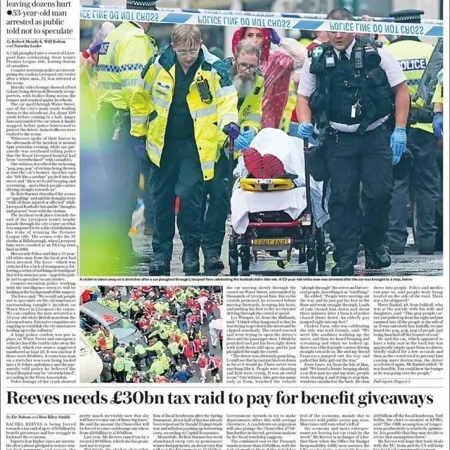 « Carnage à la parade » : l’attaque à la voiture-bélier à Liverpool ...