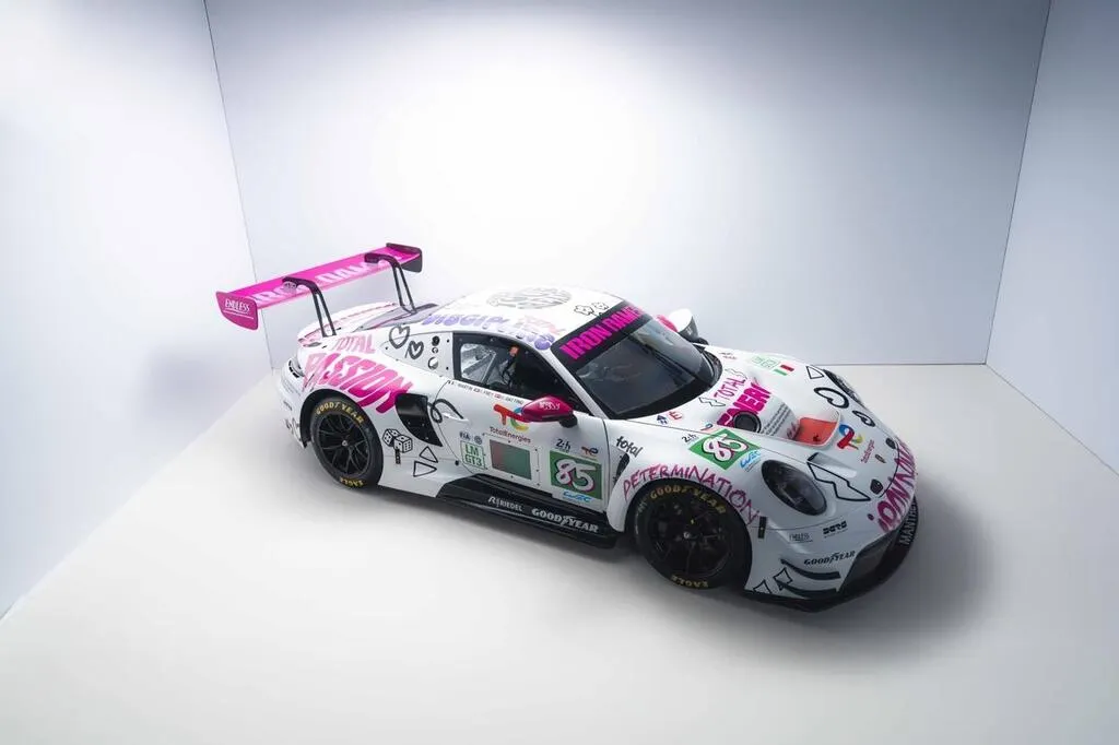 24 H du Mans 2025. Une livrée inédite pour la Porsche des Iron Dames . Sport - Guingamp.maville.com