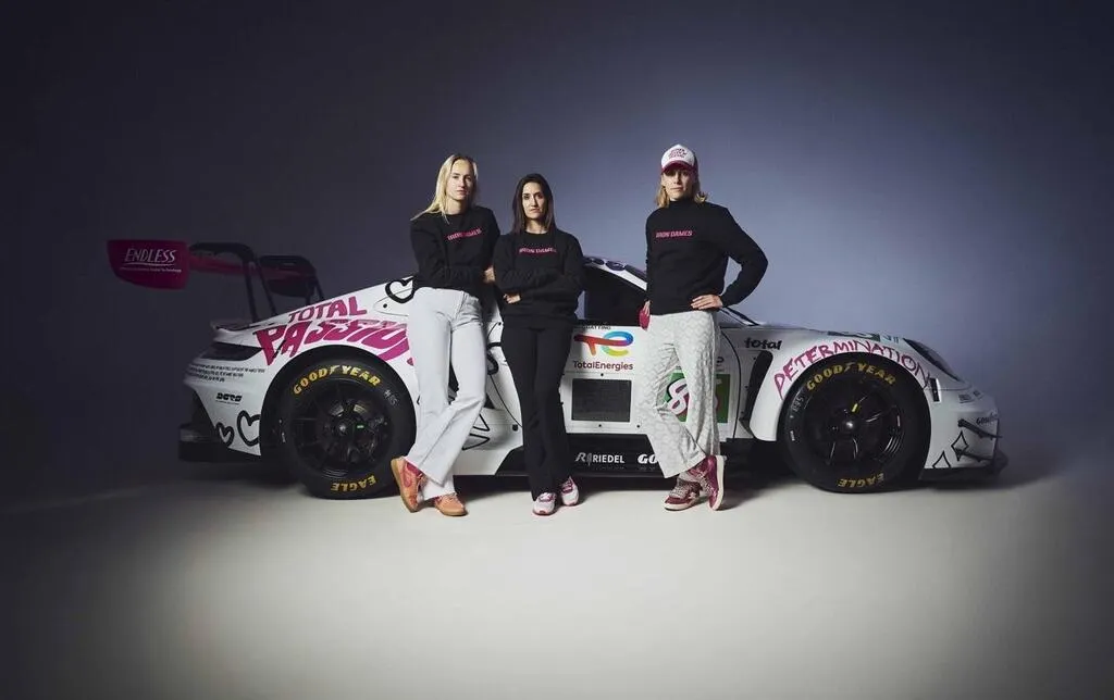 24 H du Mans 2025. Une livrée inédite pour la Porsche des Iron Dames ...