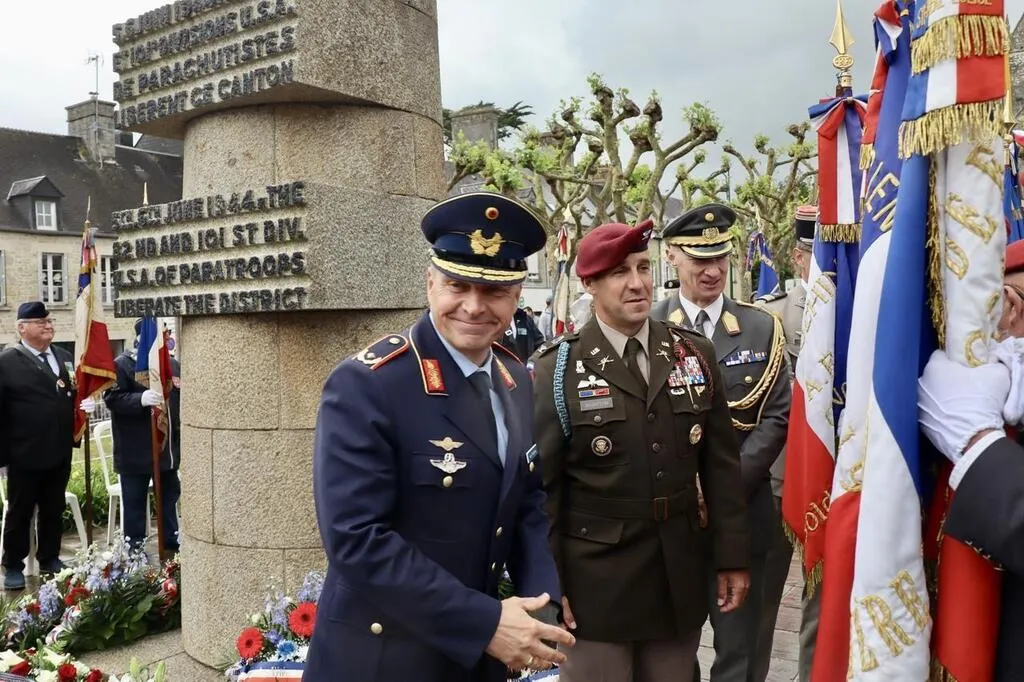 EN IMAGES. 81e D-Day. Une cérémonie sous le signe de l’amitié franco ...