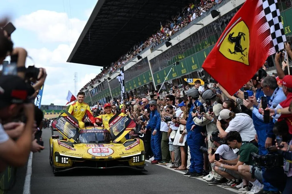 EN IMAGES. 24H du Mans 2025 : du jaune et de la joie à l’arrivée pour ...