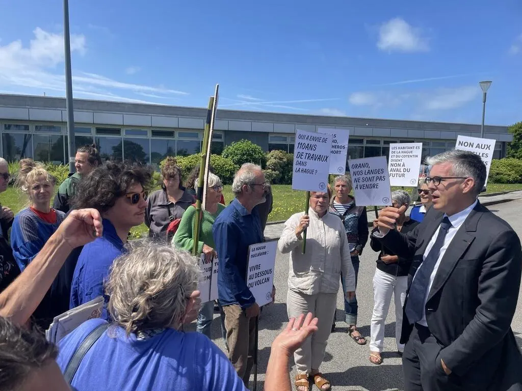 « On ne veut pas plus de nucléaire » : Les opposants au programme Aval du futur d’Orano en ...