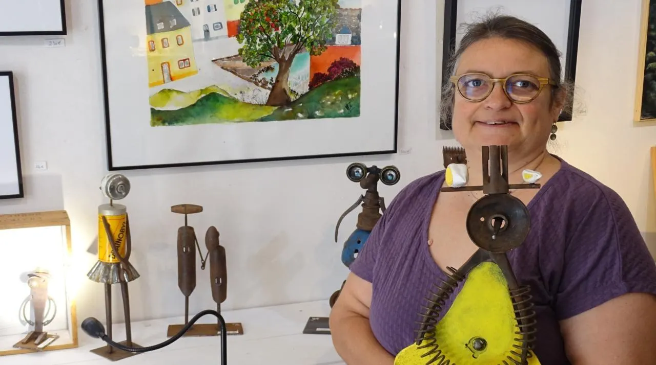 Le Palais. Estelle Babut-Gay expose à L’Atelier de la Rue pavée ...